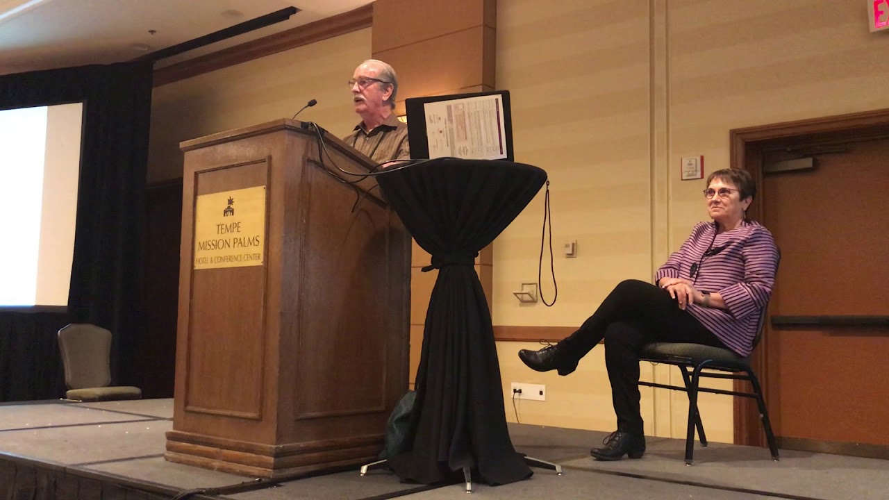 John Stenzel introducing Claudia Black, PhD at Opioid Summit 2018 - YouTube