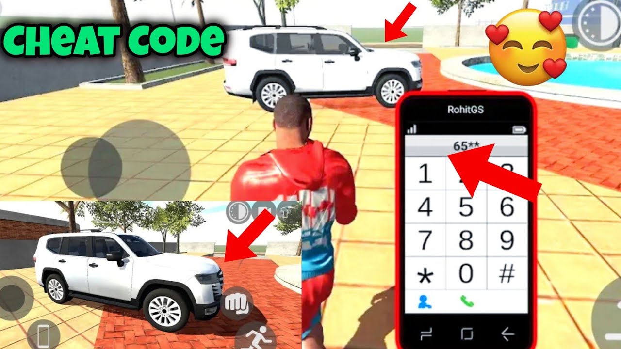 Land Cruiser Cheat Code 🤩|| Land Cruiser In Indian Bike Driving 3d ...