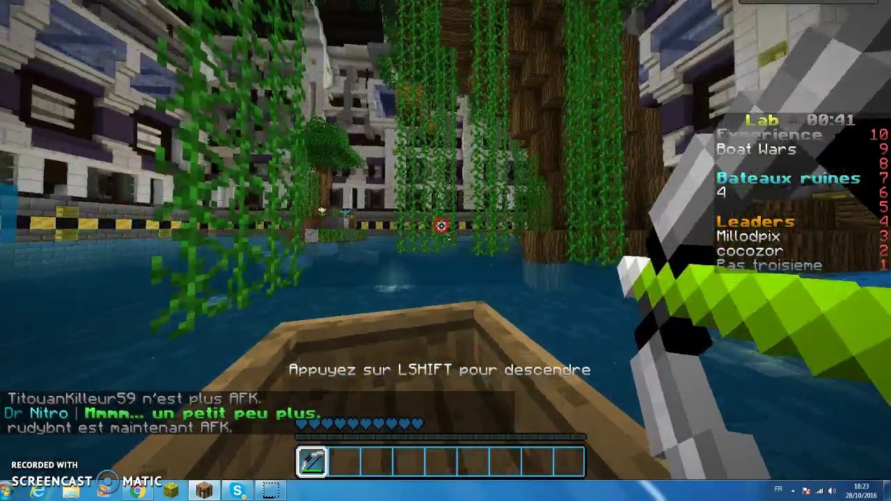 Minecraft " JE LA WIN " ( On entend pas Cocozor) - YouTube