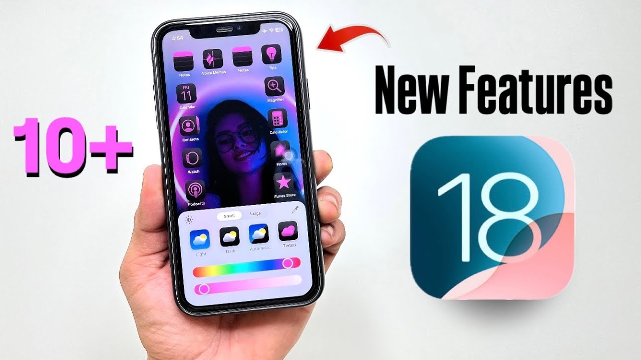 iOS 18 Top 10+ New Features | iOS 18 Tricks & Tips | iOS 18 Hidden ...