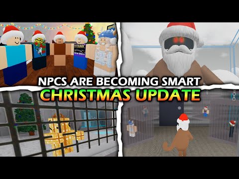 ROBLOX NPCs are becoming smart! - Christmas Update - (All Endings & Badges)