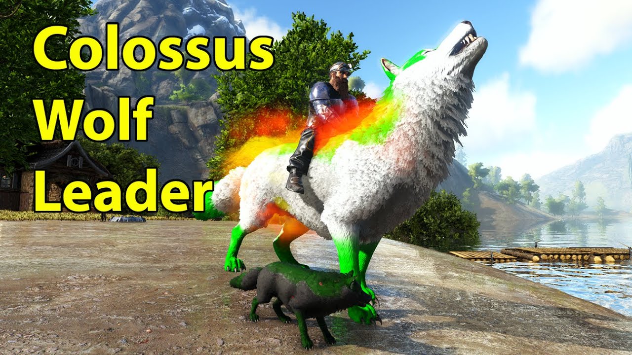 COLOSSUS WOLF DPS ARK SURVIVAL EVOLVE | OMEGA | TẬP 9 | - YouTube