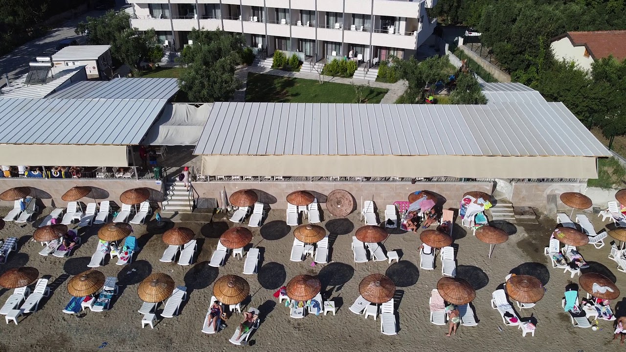 MERMER BEACH HOTEL - MARMARA ADASI - ABA PLAJI - YouTube