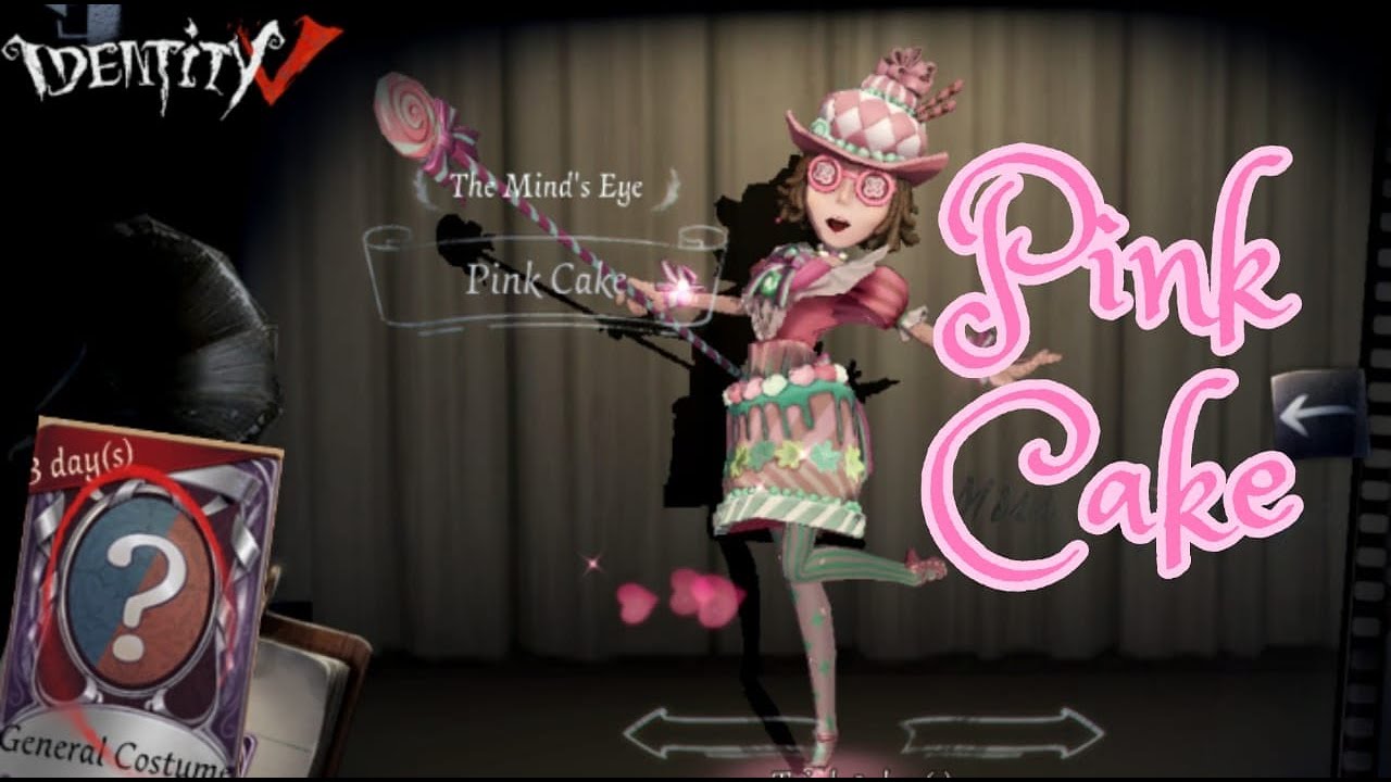 Identity V - Gameplay The Mind's Eye | Skin Pink Cake - YouTube