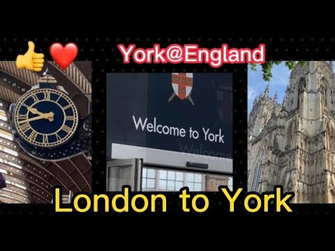 London to York : England’s most beautiful city #york - YouTube