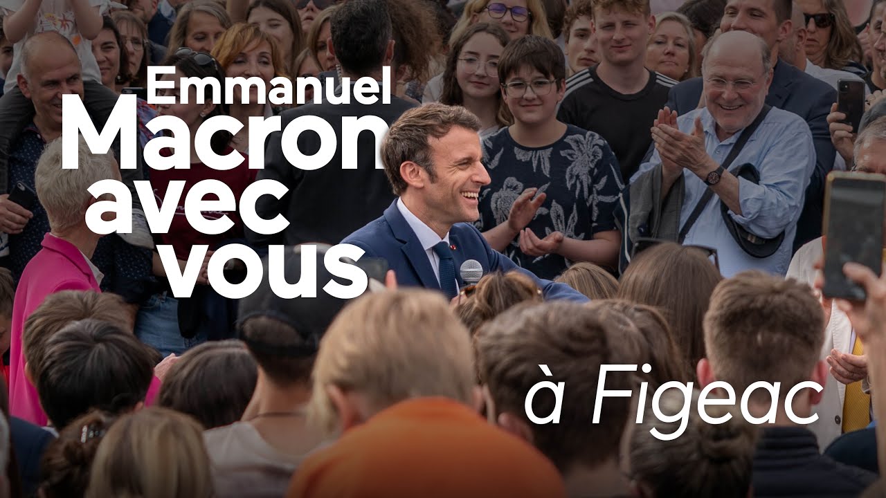 EN DIRECT | Emmanuel Macron avec vous à Figeac. - YouTube