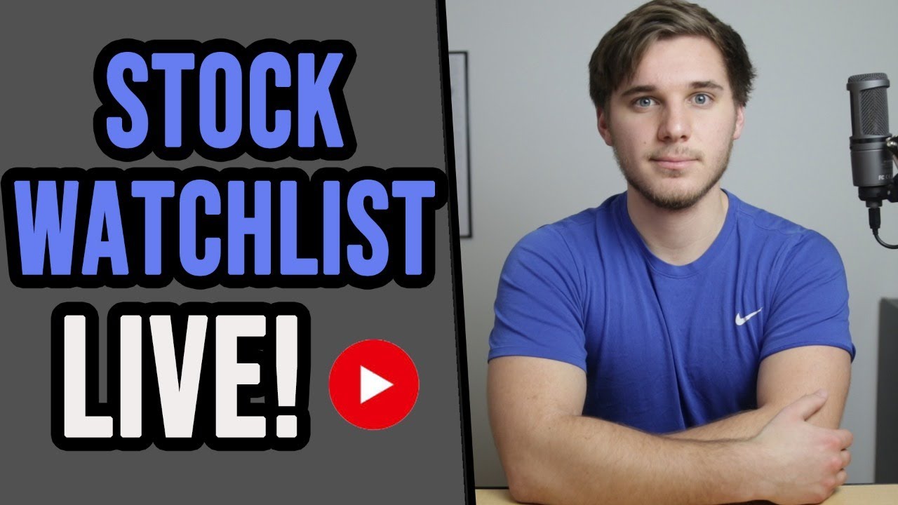Making my Stock Market Watch-list Live | Stock Analysis - YouTube