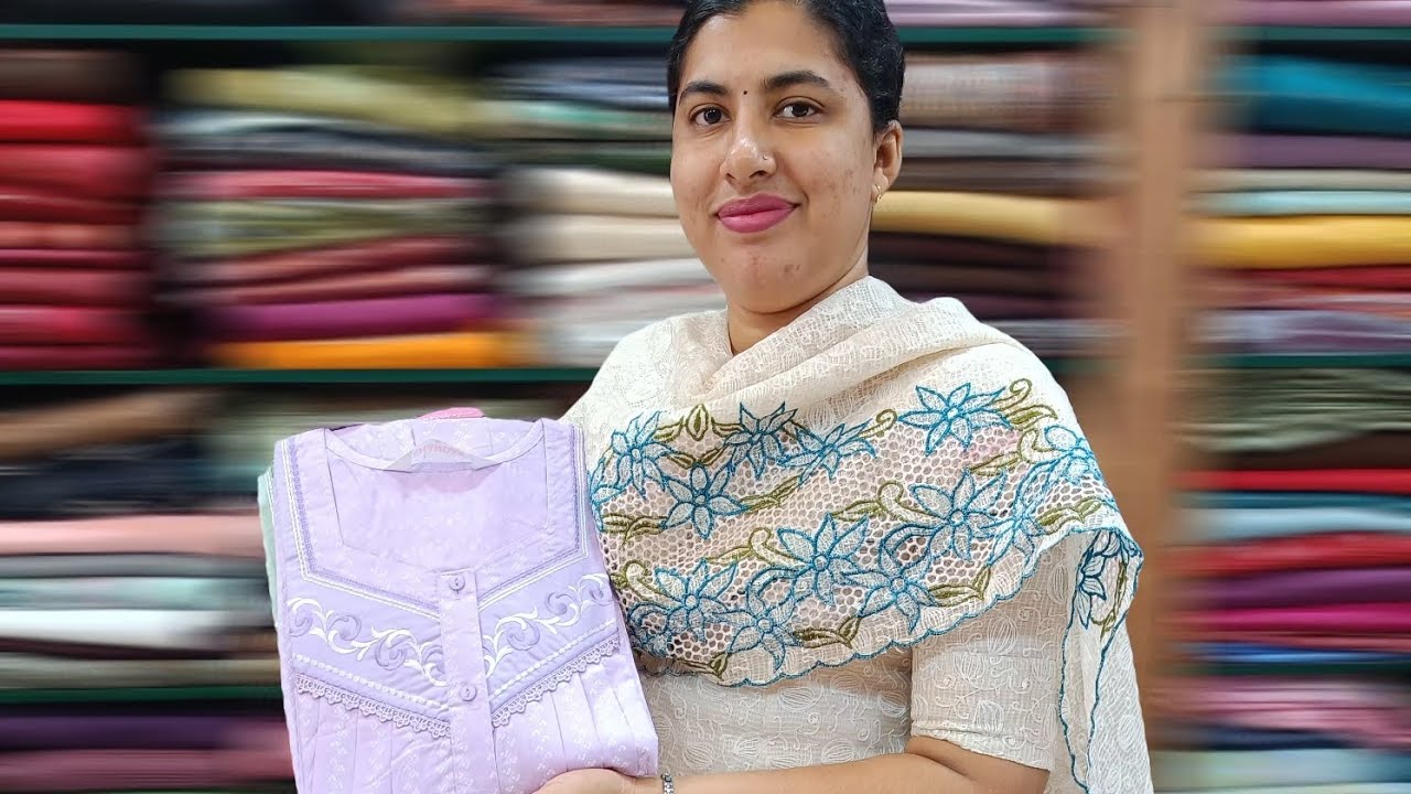 SHANDAR BRAND MEDIUM SIZE PLEATED NIGHTIES.Ready To Ship.Cathy's ...