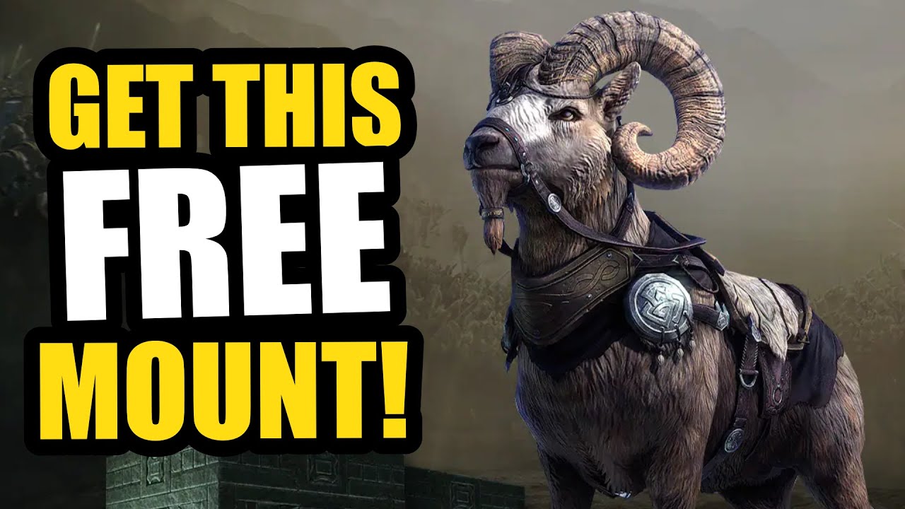 ESO - Do THIS To Unlock A FREE Mount, Crates & MORE! - YouTube
