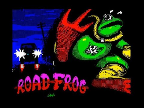 ROAD FROG (2018 Re-release) Walkthrough, ZX Spectrum - YouTube