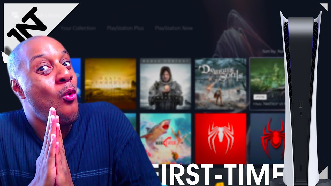 Starting PS5 CONSOLE for the FIRST TIME 2021! 😮 - YouTube