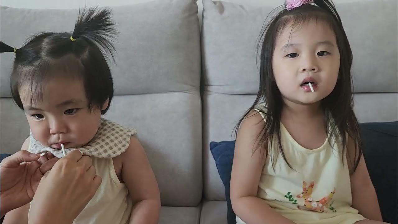 아기들 사탕먹방♡ Youtube
