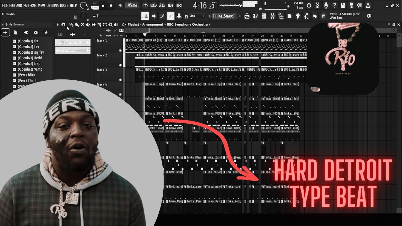 How to Make the Hardest DETROIT Type Beat - FL studio Cookup - YouTube