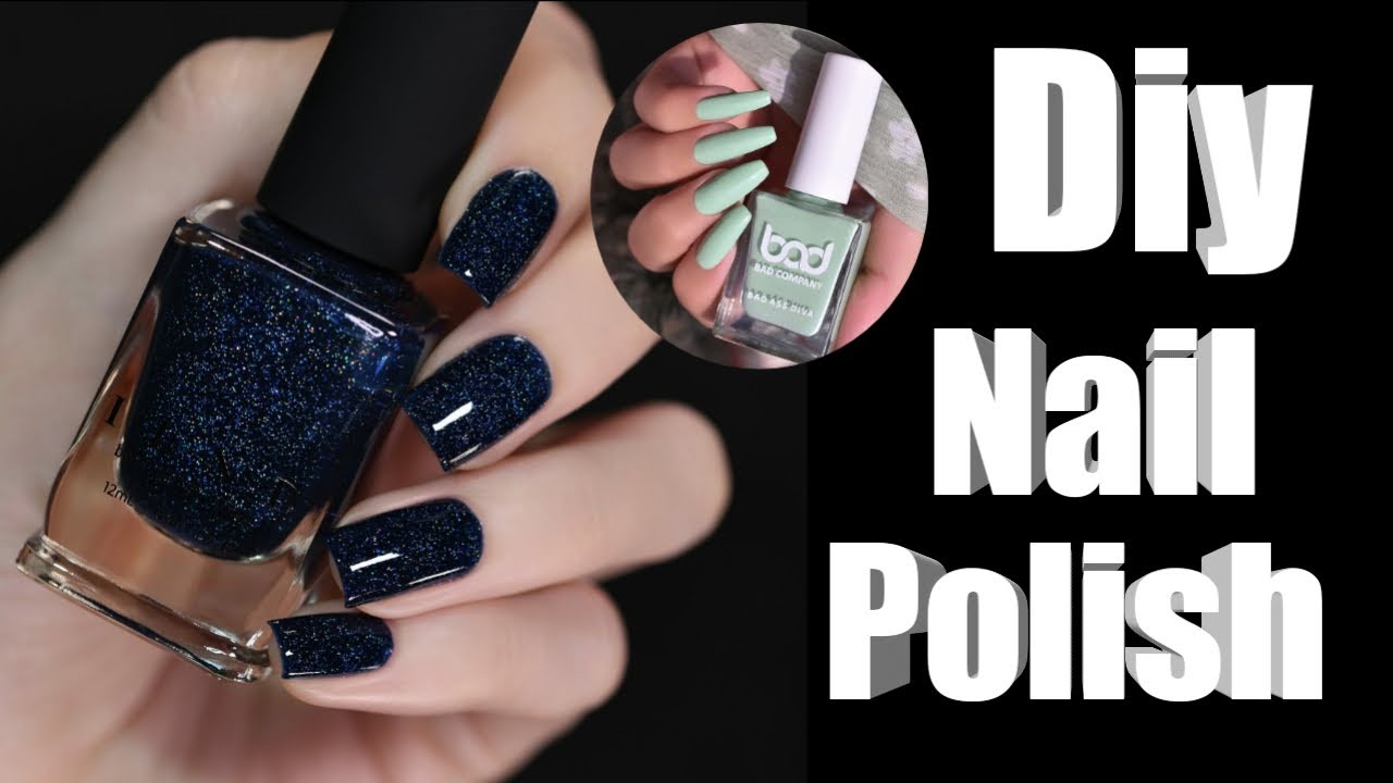Diy nail polish / homemade nail polish Lohitha Arts and Crafts - YouTube