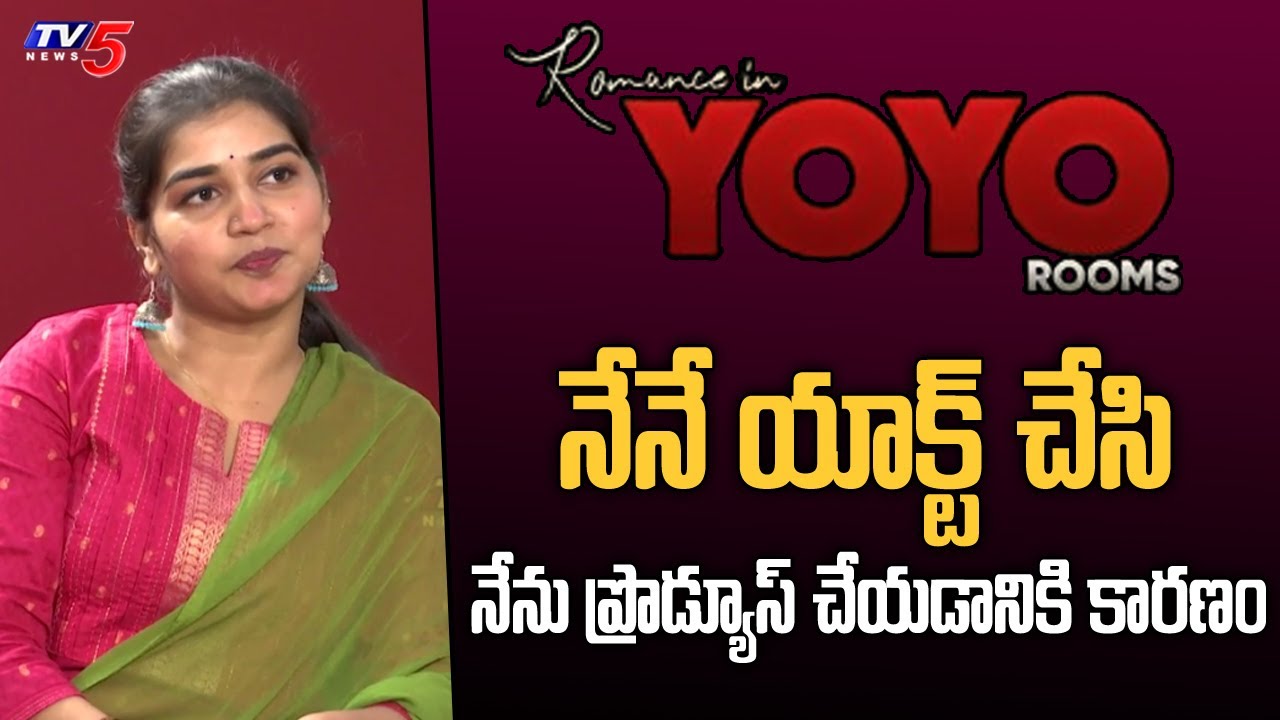 Instagram Fame Ridhi About Romance In YOYO Rooms Web Series | TV5 ...