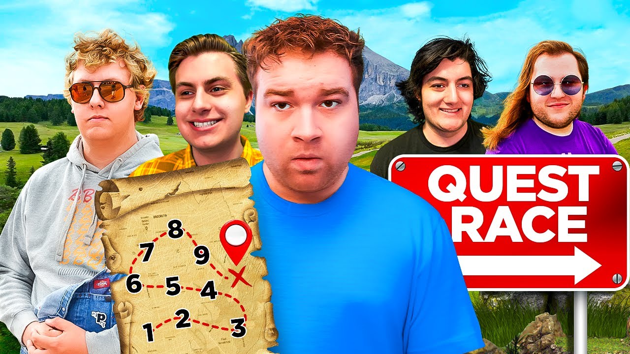 THE ULTIMATE IRL QUEST RACE - YouTube