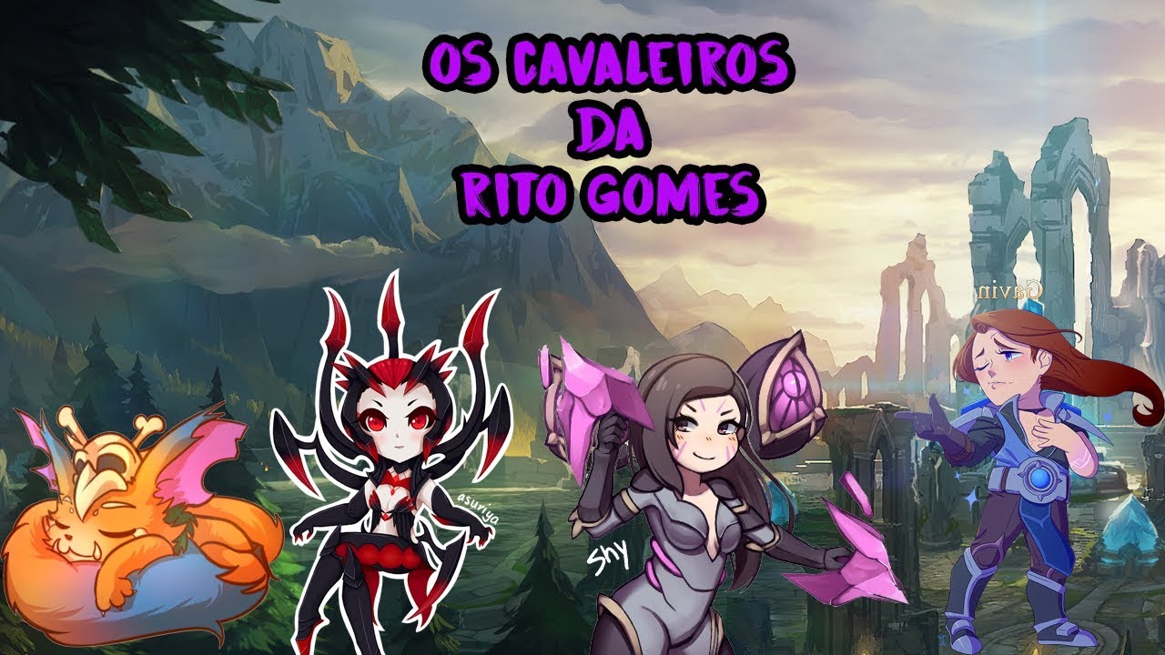 Os Cavaleiros da Rito Gomes - YouTube