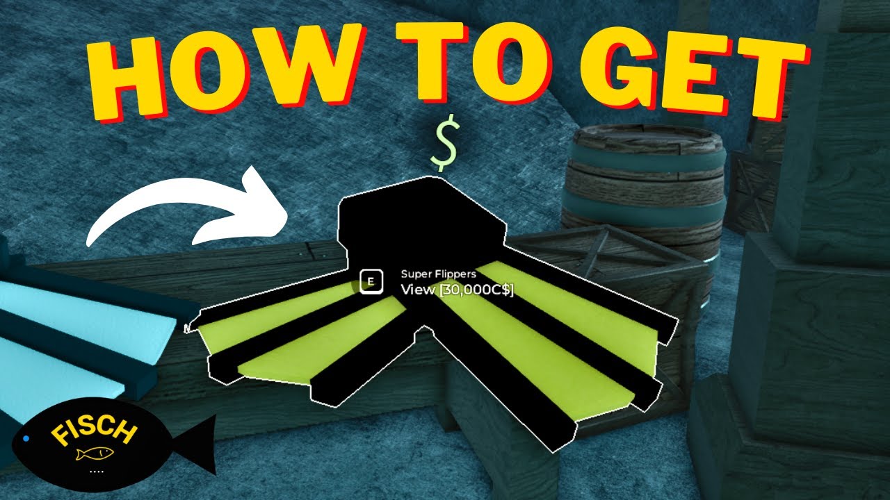 How To Get Super Flippers in Fisch | Super Flippers Location | Roblox ...