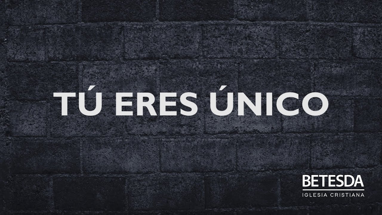 TÚ ERES ÚNICO | Pr. Ricardo Rosales - YouTube