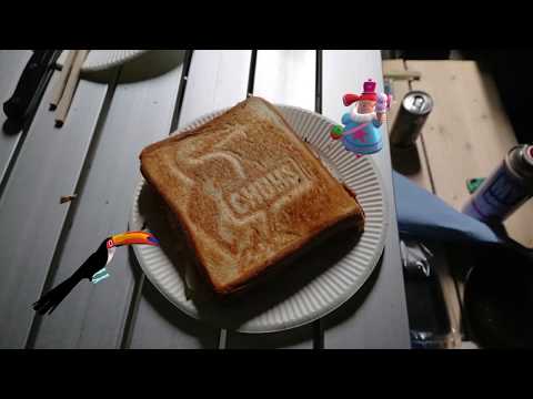 【CHUMS　HOT　SANDWICH】チャムスホットサンドメーカーで普段料理のしない人が作るホットサンド