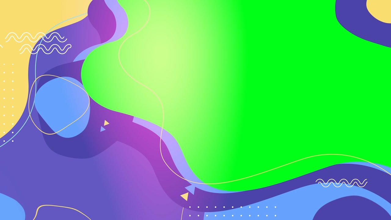 LINE GREEN SCREEN ANIMATION - YouTube