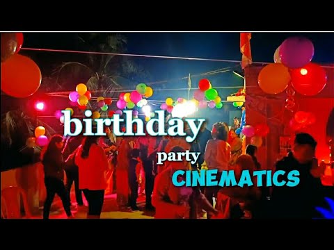 how to cinematic birthday party video@smart cinematic - YouTube
