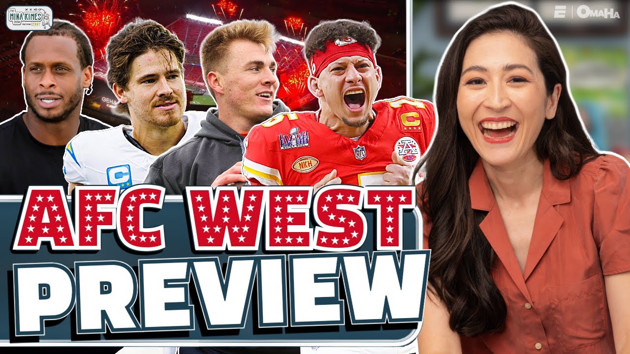 AFC West Preview + Rankings! | The Mina Kimes Show featuring Lenny ...