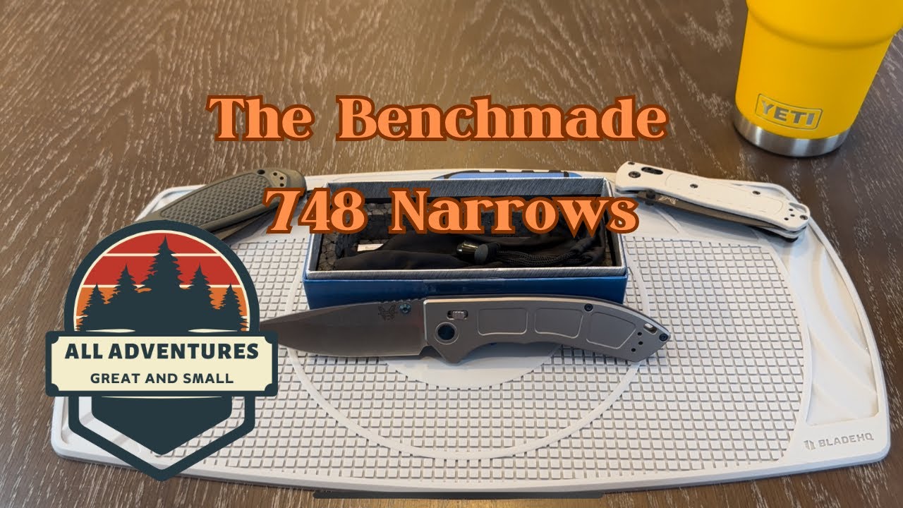 Benchmade 748 Narrows - Super Slim and perfect for EDC! - YouTube