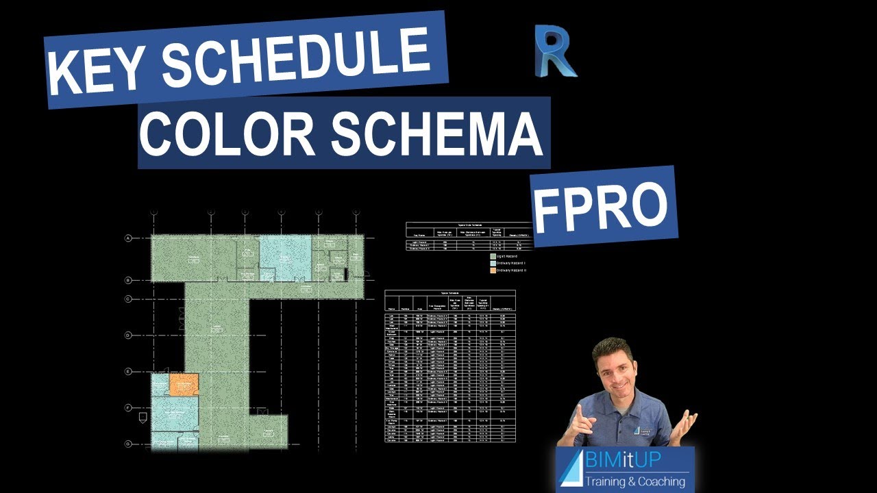 How to Create Key Schedules and Color Schema in Revit Fire Protection ...