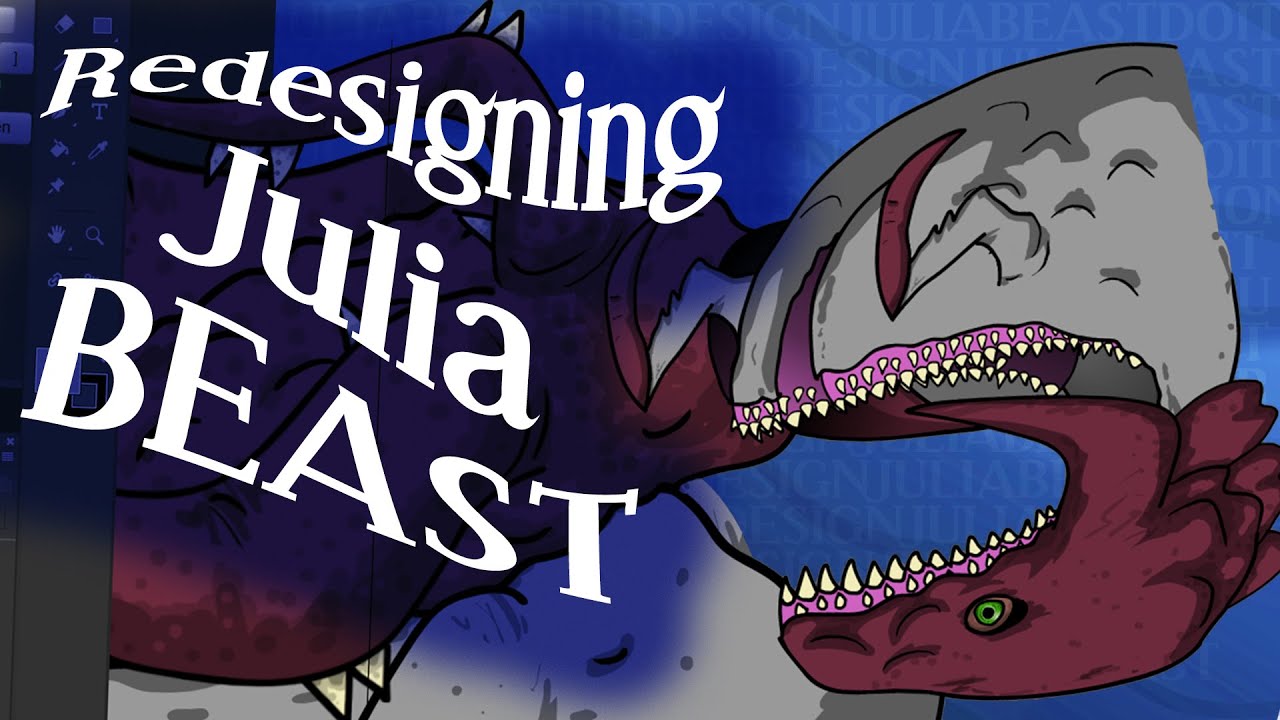 🔴Redesigning JULIA BEAST, to avoid MAGIC #animation #notlive - YouTube