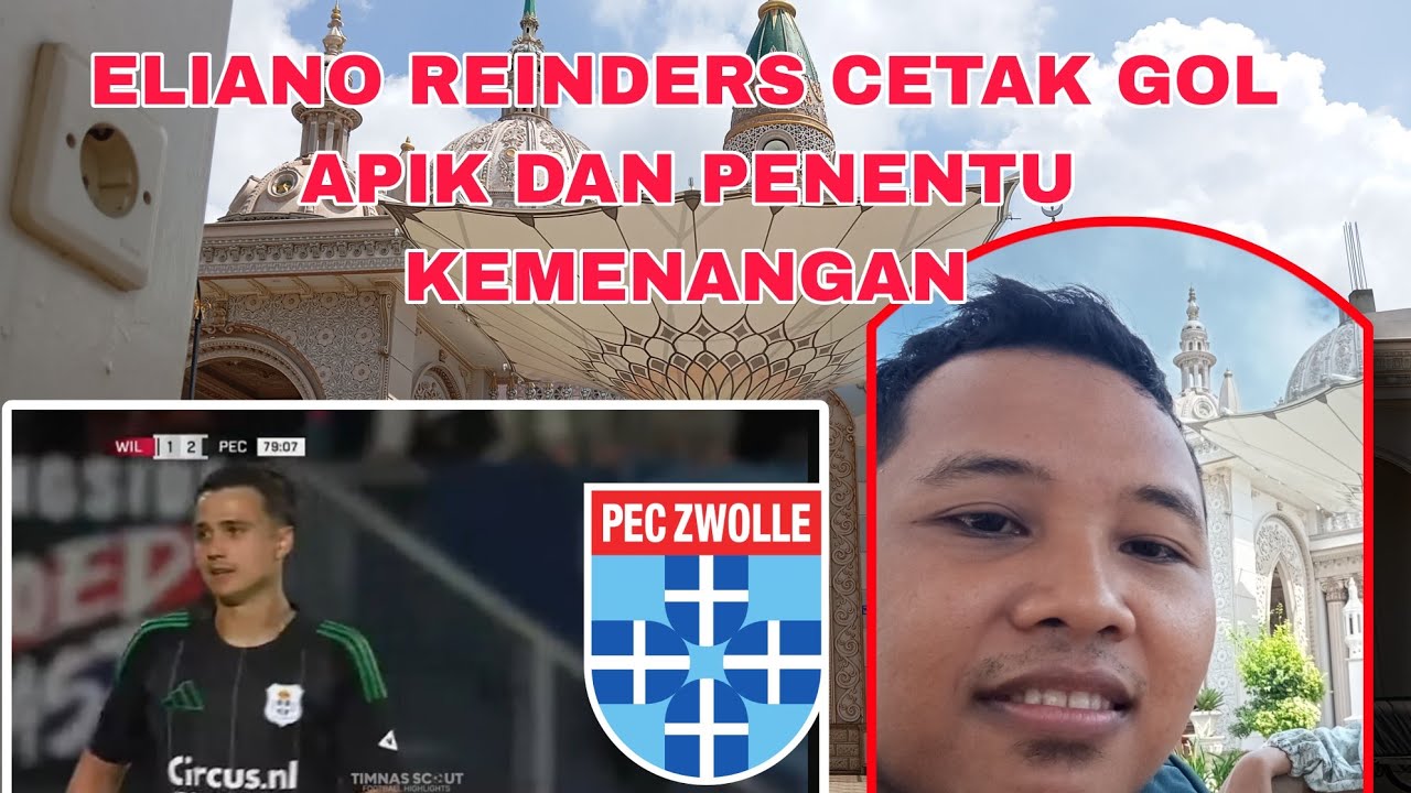 ELIANO REINDERS CETAK GOL Kemenangan 📍Reaksi Penggemar Sepak Bola! 15 ...