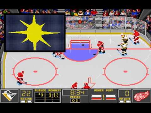 NHL 95 Gameplay - YouTube
