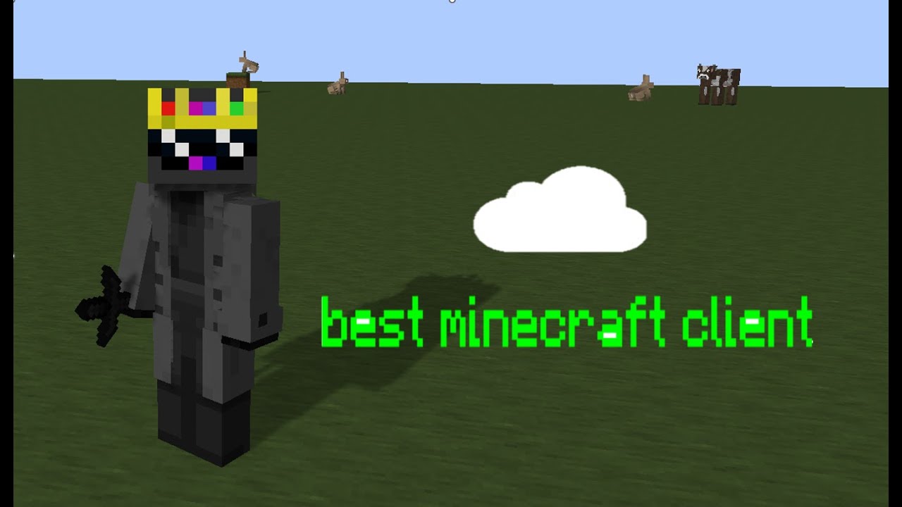new best minecraft client ? - YouTube