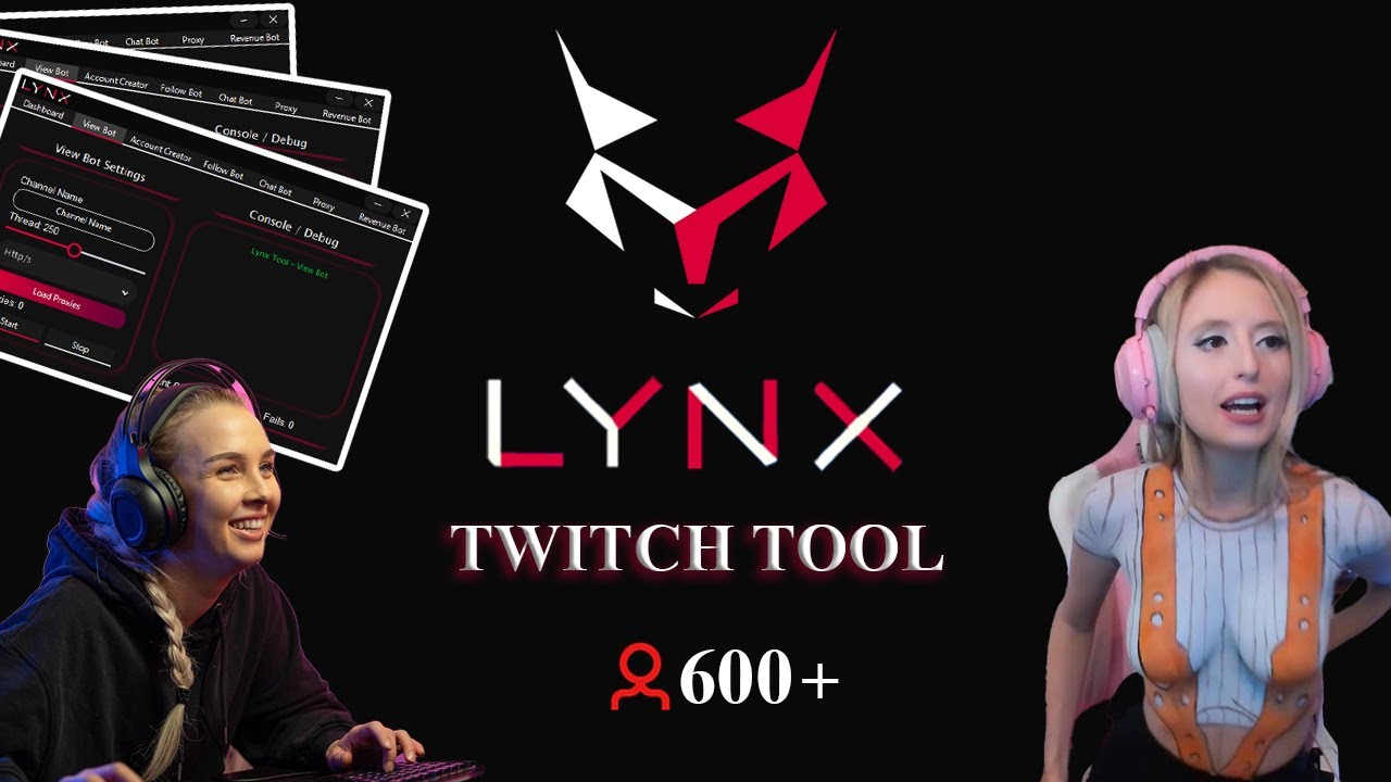 New Best Twitch Tool | +600 Live Viewers | Lynx Tool - YouTube