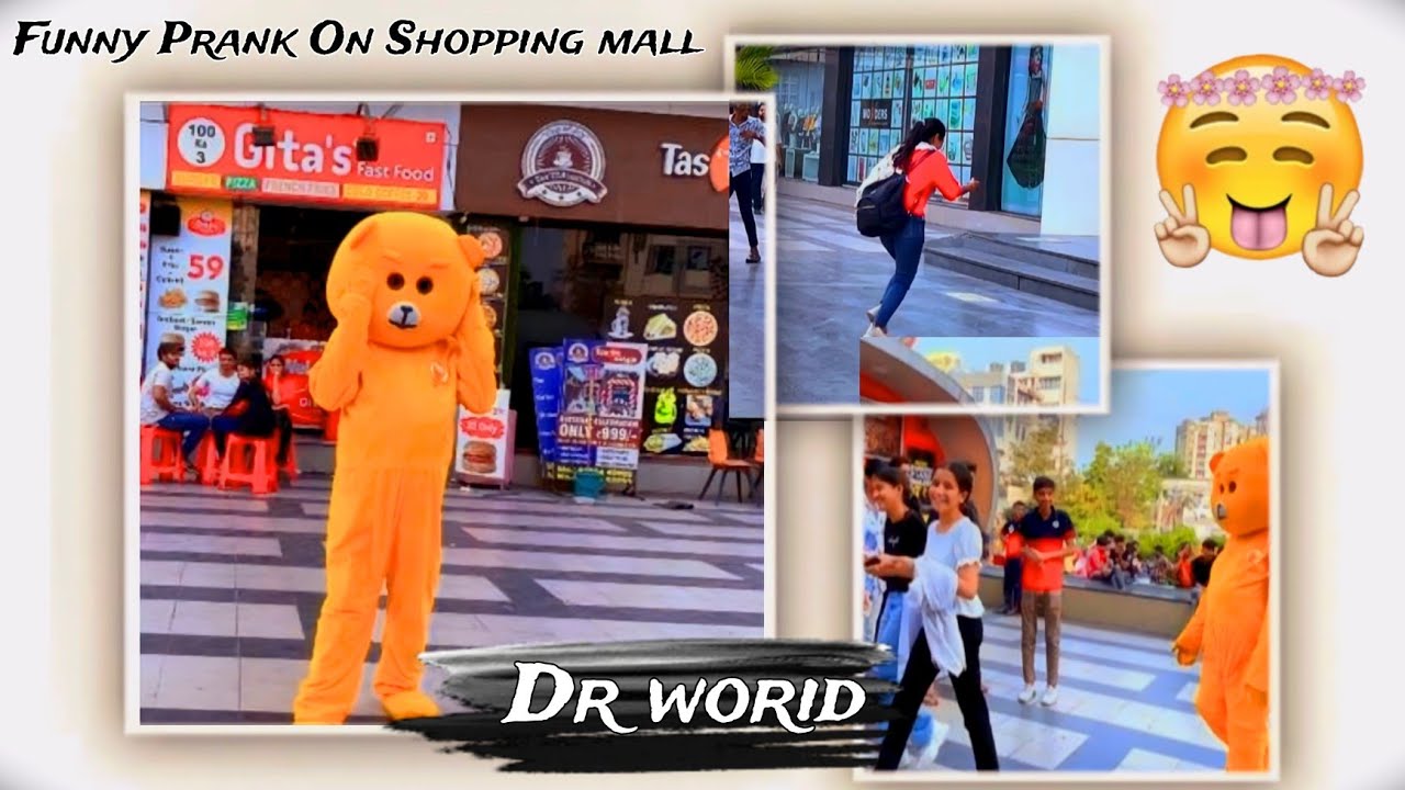 Teddy Bear Prank On Shopping Dr Mall🔥||Public Reaction🤣|Fanny Reaction🫣 | Epic Reaction 🙄 #funny ...