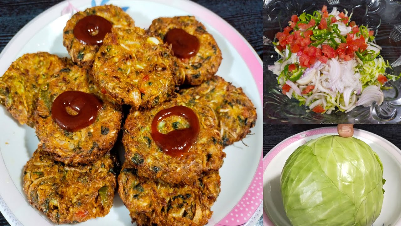 How To Make Cabbage Kabab | Band Gobhi ki Tikki | Special Cabbage ...