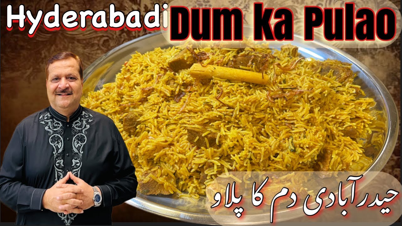Hyderabadi Mutton Dum ka Pulao I Best Mutton Pulao I Best Yakhni Pulao ...
