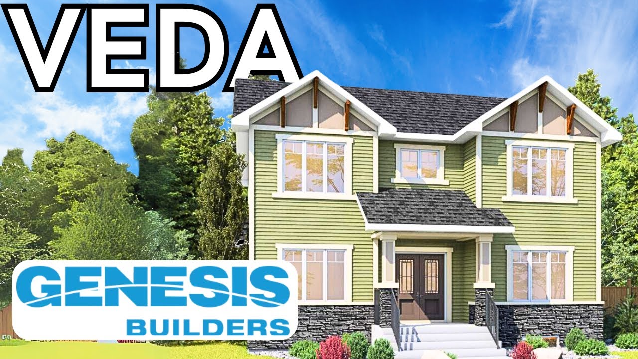 Veda Model Tour | Genesis Builders | Airdrie New Builds - YouTube
