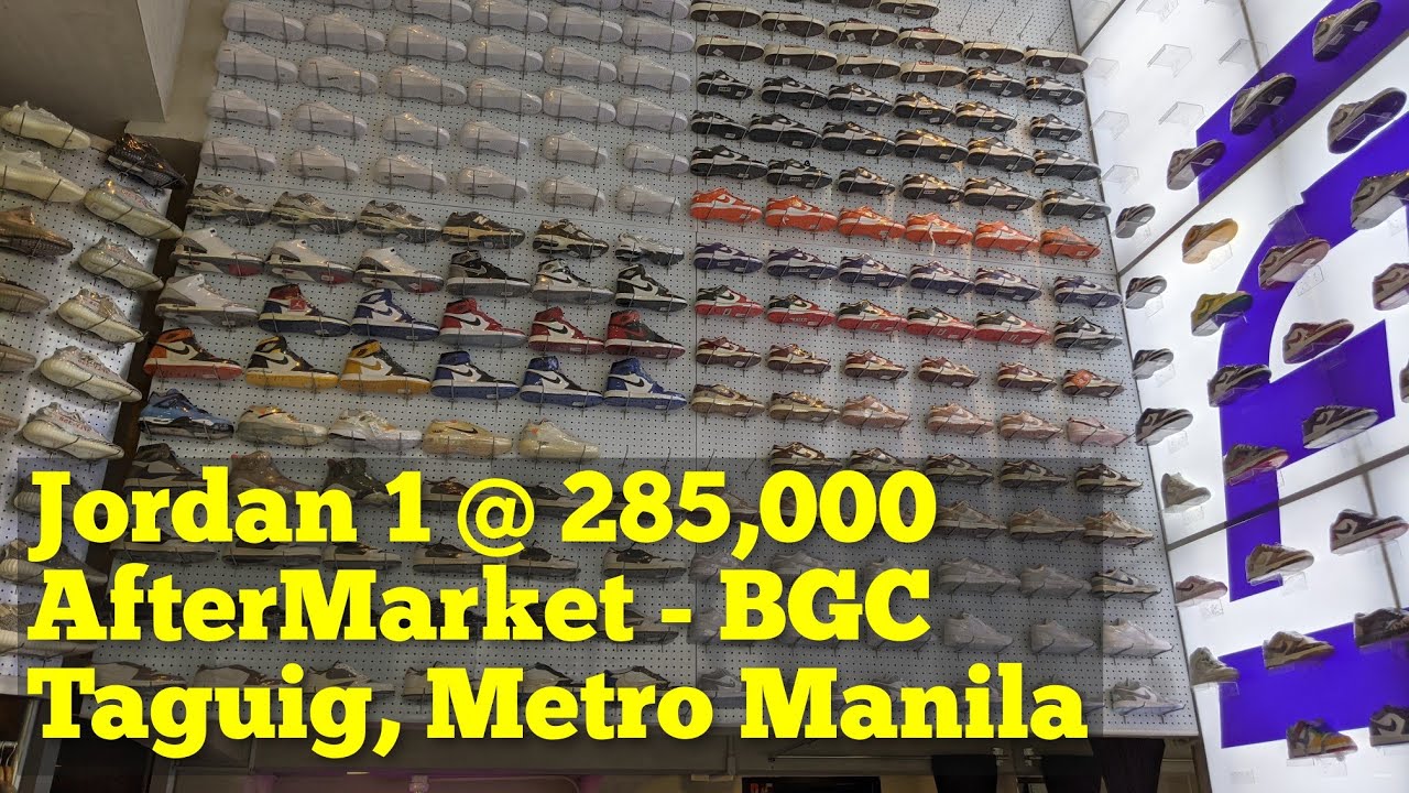 Sneaker Shopping | AfterMarket BGC - YouTube