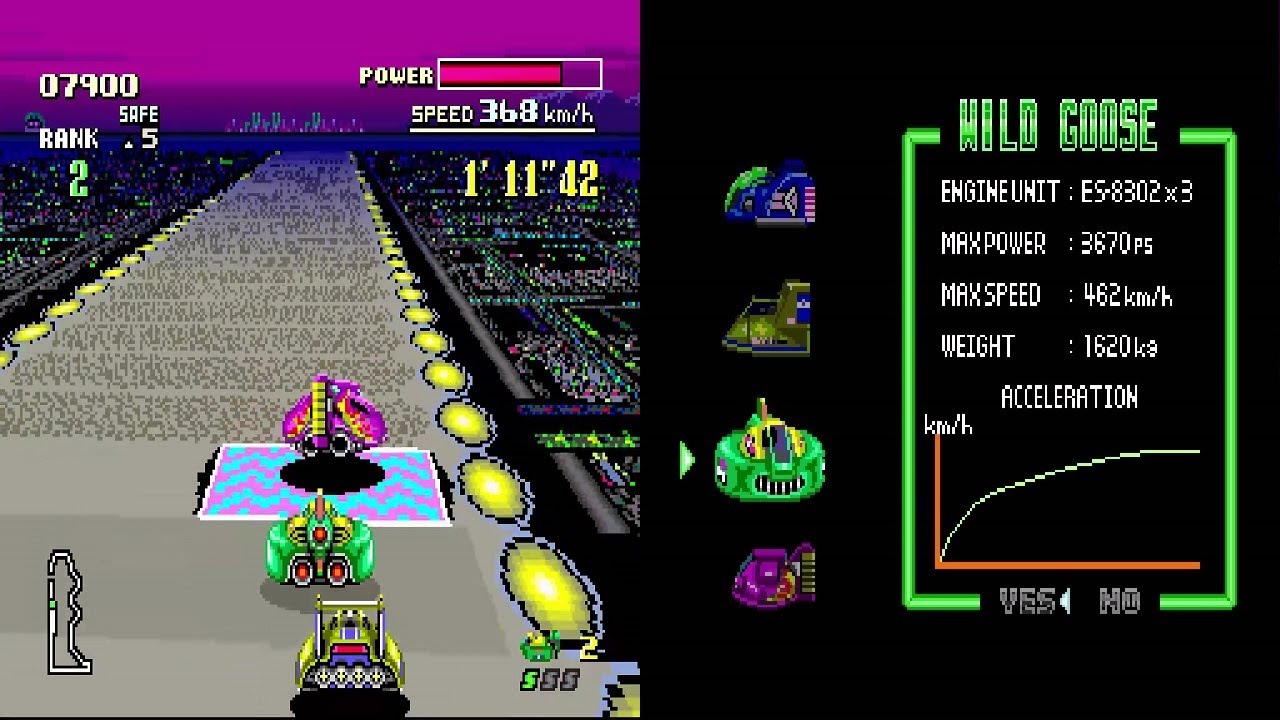 F-ZERO (SNES) - Expert Level - Wild Goose - YouTube