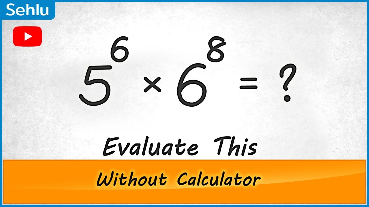 How do we Evaluate This without calculator | #mathcontest # ...