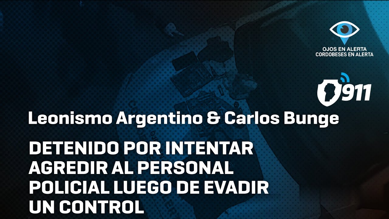 🚨Cordobeses en Alerta: detenido por intentar agredir al personal ...