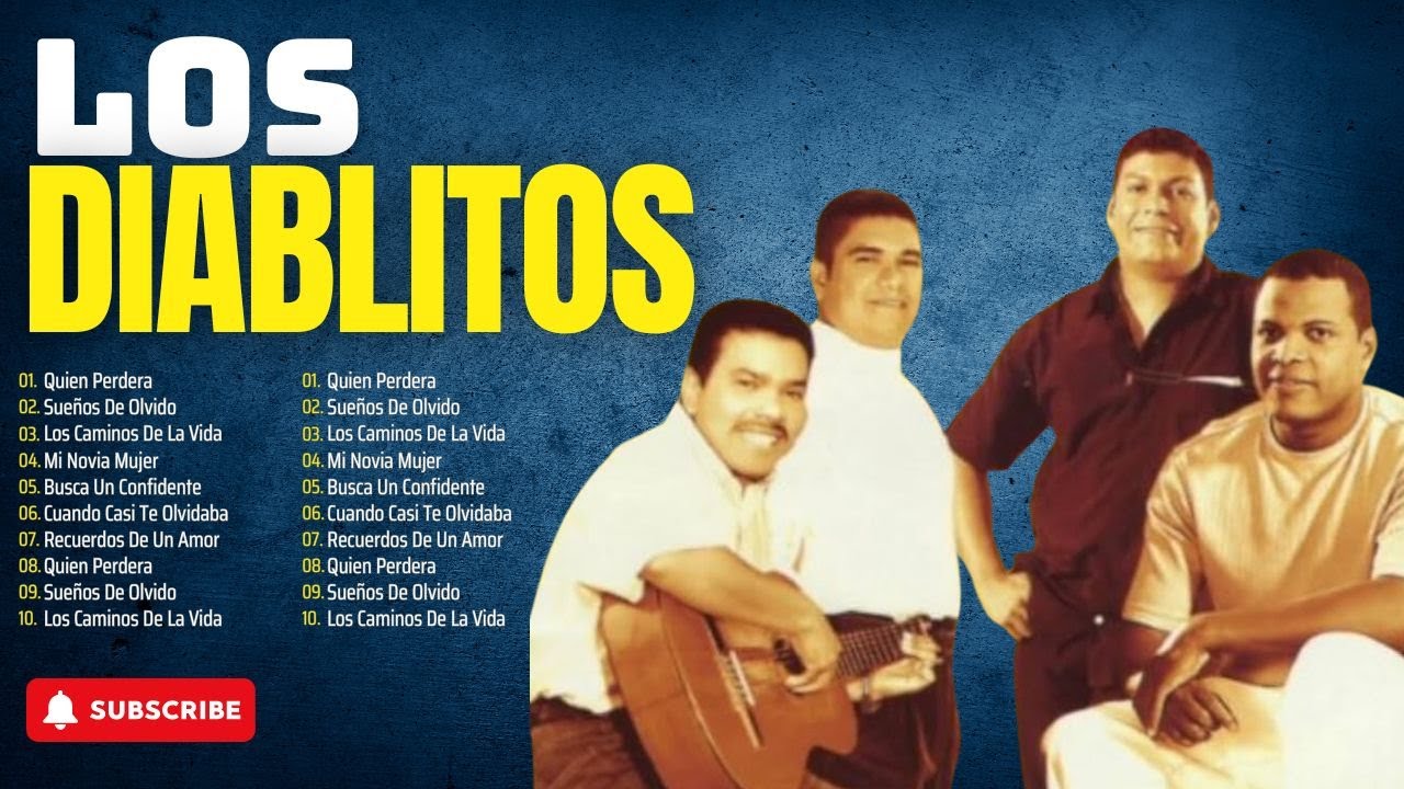 Los DIablitos💥 Vallenaticos clásicos románticos lo mejor del género 💥 ...