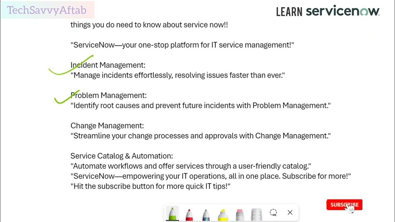 Things you do need to know about ServiceNow 📚 #servicenow #learning # ...