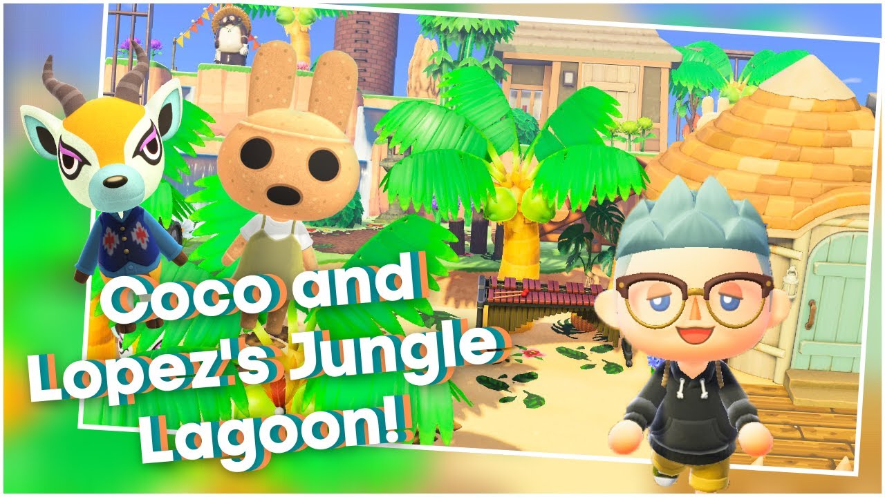 Jungle Core Villager Neighborhood Speed Build | ACNH Speed Build ...