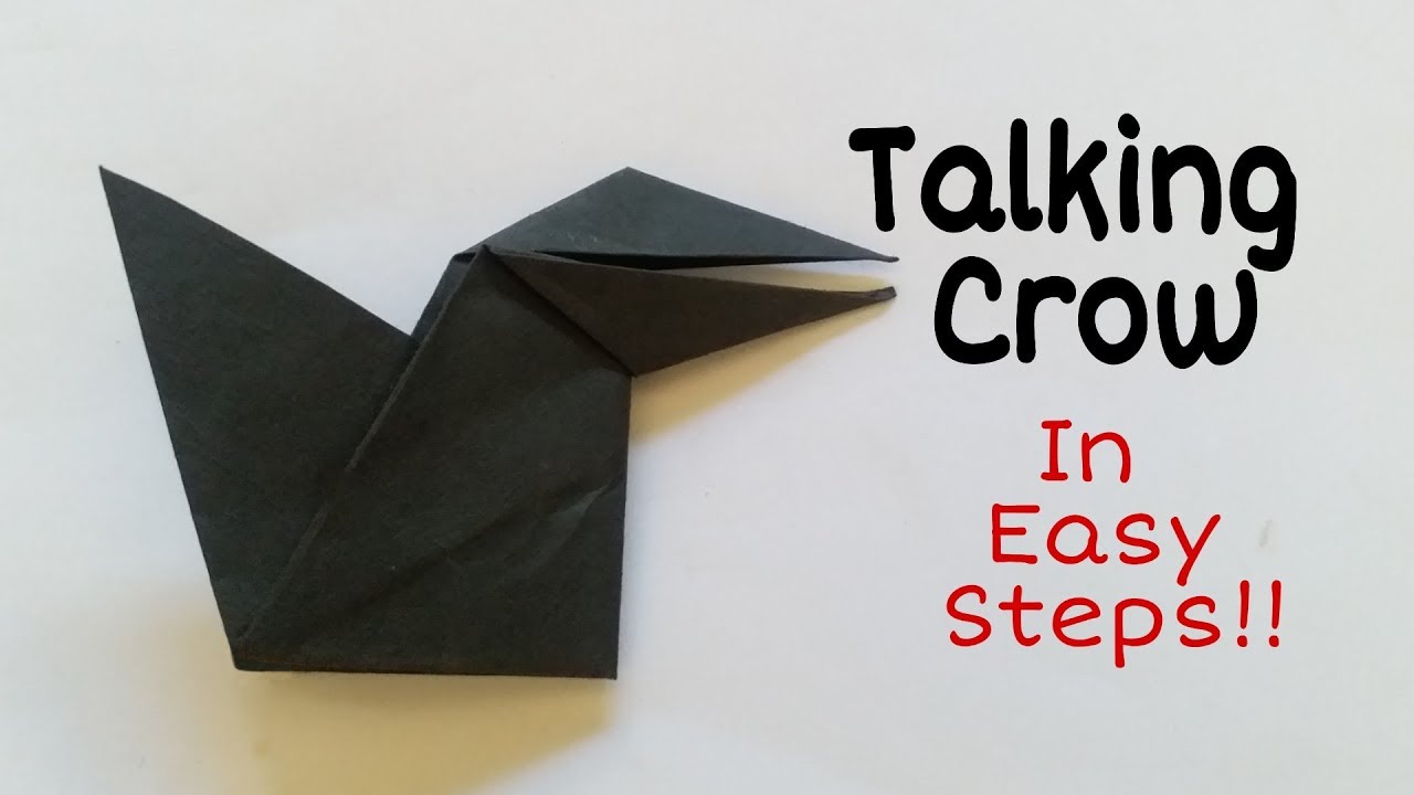 How To Make Talking Crow In Easy Steps!! - YouTube