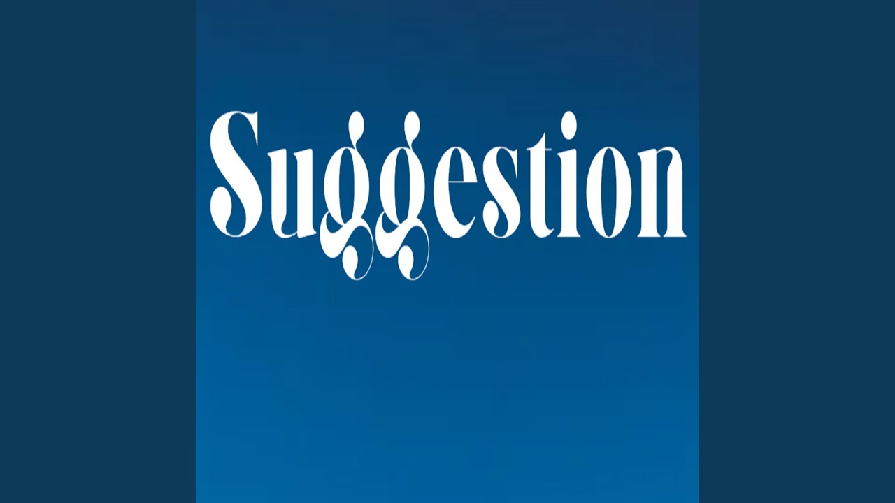 Great Suggestion - YouTube