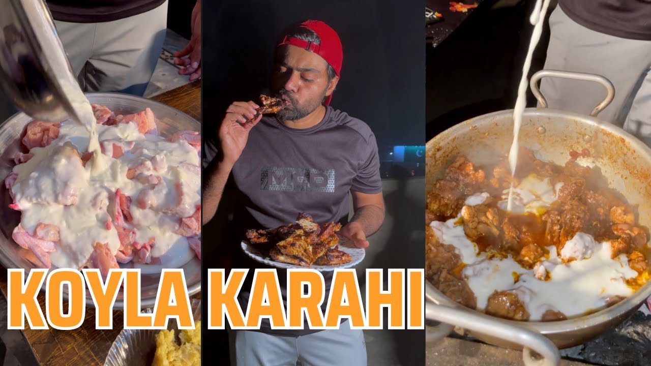 Making Koila Karahi and BBQ for My Friends - YouTube