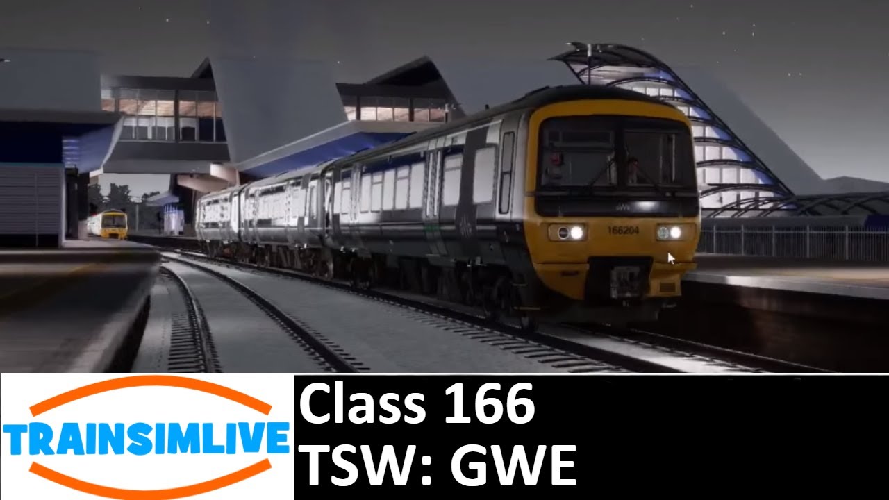 Train Sim World - Service Mode 2P66 - Class 166 On Great Western ...