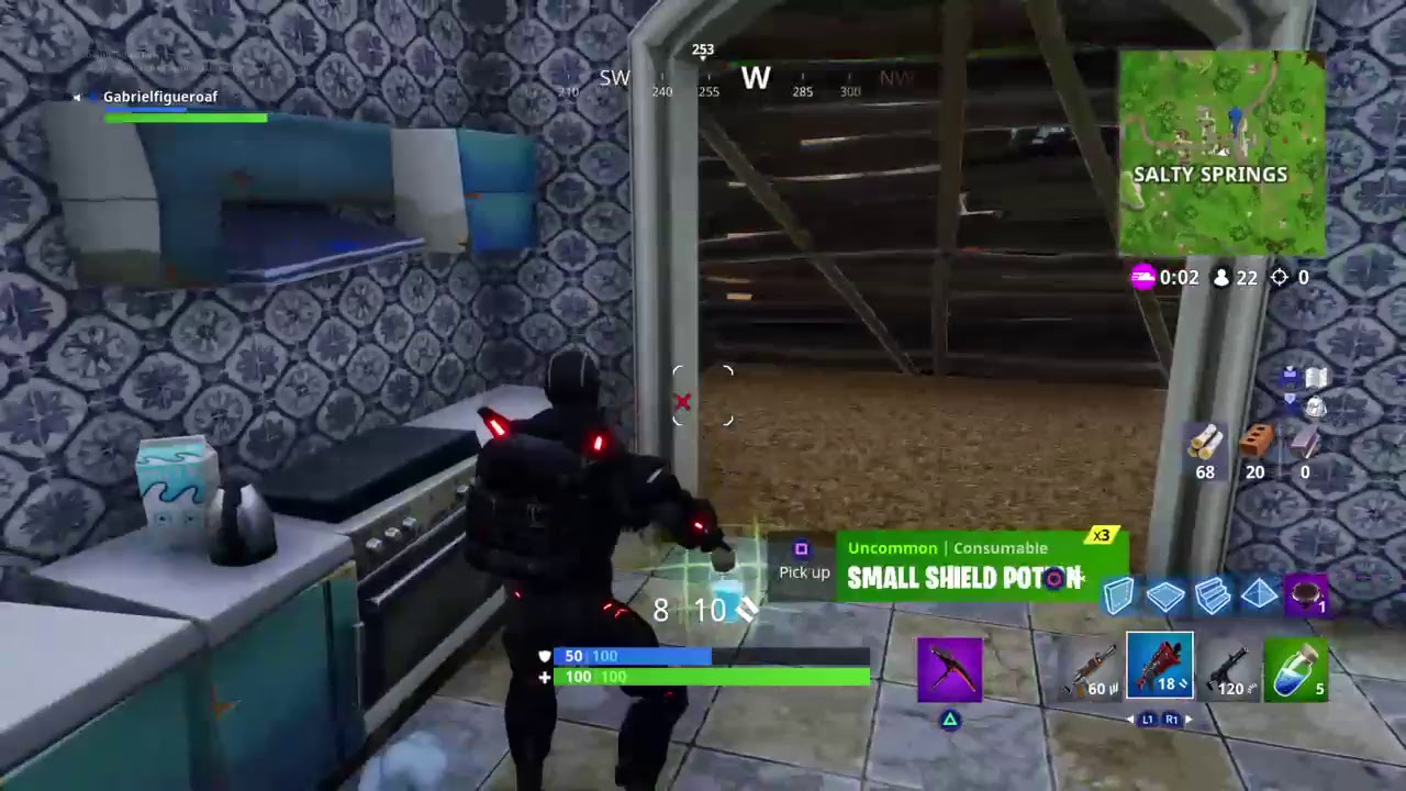 Gabriel's fortnite gameplay - YouTube